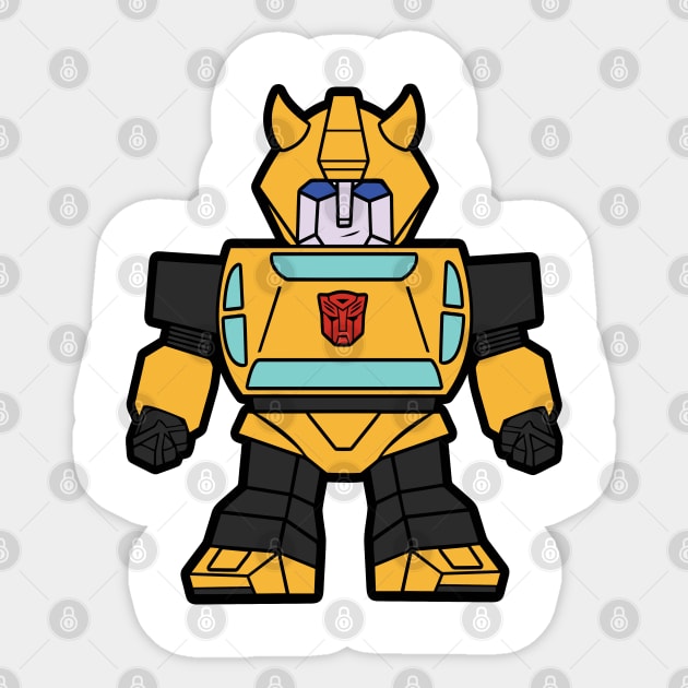 Bumblebee Chibi - Bumblebee - Sticker | TeePublic